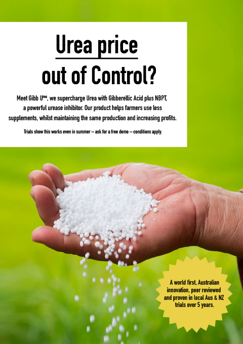 Halve your urea application rates : Nitrogen Efficiency Experts.